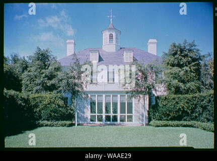 Clarence Mack, residence in Palm Beach, Florida. Exterior. Gottscho ...