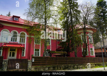 Predeal is a mountain resort town in Brasov County, Romania Stock Photo ...