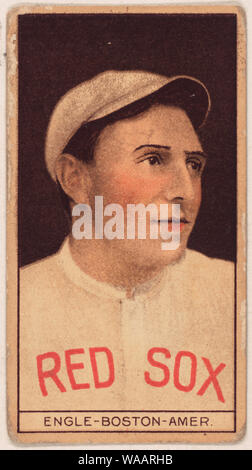 Clyde Engle, Boston Red Sox, baseball card portrait Stock Photo - Alamy