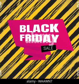 Big sale black friday. Text for advertising and design Stock Vector ...