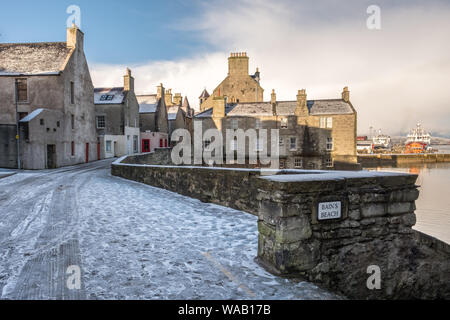 Bain's Beach, Lerwick, Shetland Stock Photo - Alamy