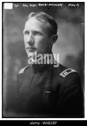 A photograph or historical record of Colonel George Van Horn Moseley ...