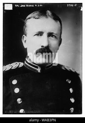 Col. John Biddle USA Stock Photo - Alamy