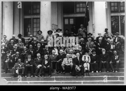 Colonel Mosby's men on courthouse steps, Warrenton, Virginia Stock ...