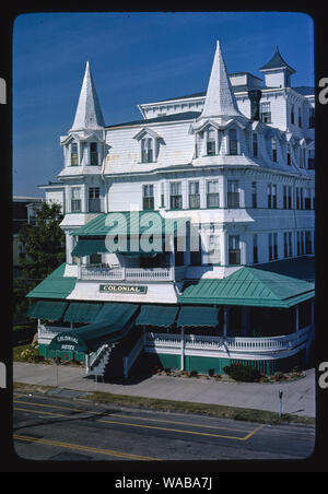 Colonial Hotel, Cape May, New Jersey Stock Photo - Alamy