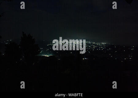 Tansen, Palpa Night view with long exposure Stock Photo - Alamy