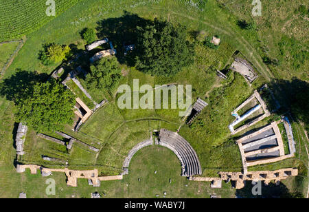 Roman theatre of Aventicum, Avenches, Vaud, Switzerland Stock Photo - Alamy