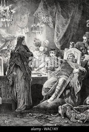 Alboin, King of Lombards Stock Photo - Alamy