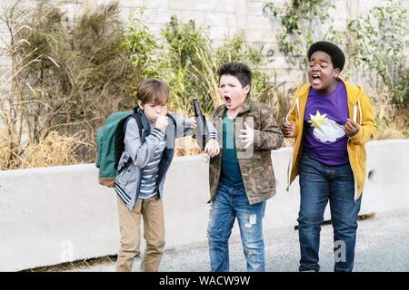 Jacob Tremblay, Brady Noon and Keith L. Williams at the 'Good Boy' Los ...