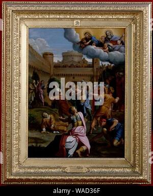 La Lapidation de Saint Etienne - Rembrandt (A 2735 Stock Photo - Alamy