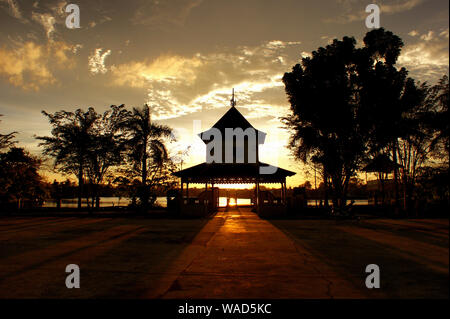 Keraton Sambas Palace, Sambas, West Kalimantan, Indonesia Stock Photo ...