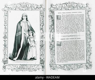 'Donna nobile matrona Venetiana antica' by Cesare Vecellio is a ...