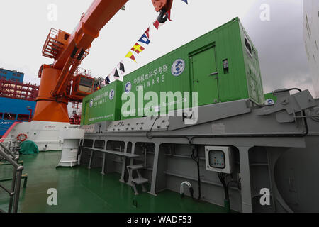 Handover of Xue Long II, the first Chinese independently-build ...