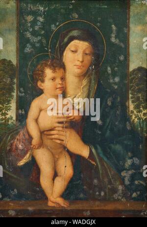 La MAdonna col bambino Stock Photo - Alamy