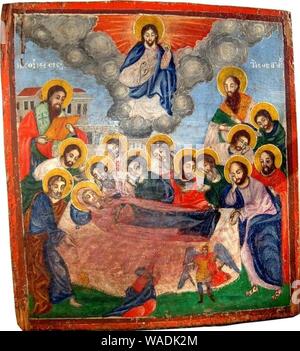 Dormition Icon Germas Loshnitsa Stock Photo - Alamy