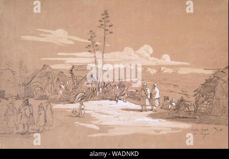 Douar Souani bei Tanger, 1845 Stock Photo - Alamy