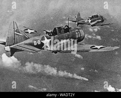 The burning Japanese cruiser Mikuma, 6 June 1942. Japanese heavy ...