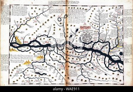 'Drawing Book of Siberia 10 map' refers to a series of maps depicting ...