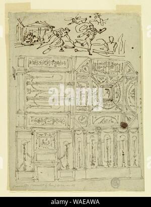Drawing, Atalanta and Hippomenes, ca. 1800 Stock Photo - Alamy