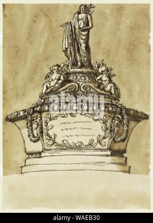Drawing, Baptismal Font, ca. 1775 Stock Photo - Alamy