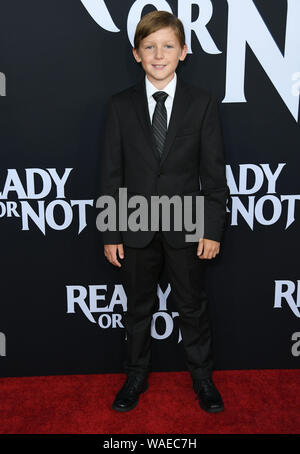 Ethan Tavares at the Los Angeles screening of 'Ready or Not' held at ...