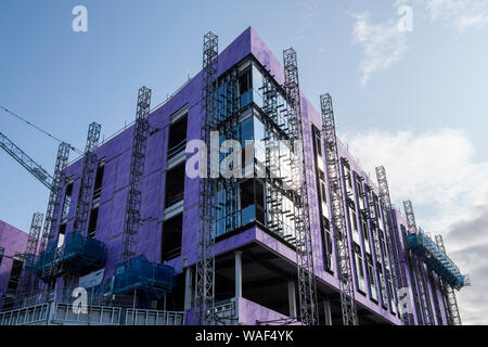 Construction of the new City Hub for Nottingham College, Nottingham ...