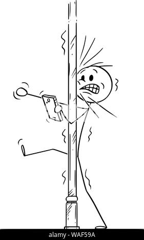 man using cellphone Stock Vector Image & Art - Alamy