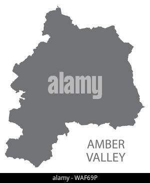 Amber Valley district map - England UK Stock Vector Image & Art - Alamy
