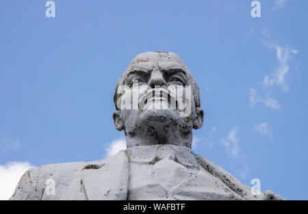 Statue of Lenin at the Chernobyl Exclusion Zone in Ukraine Stock Photo ...