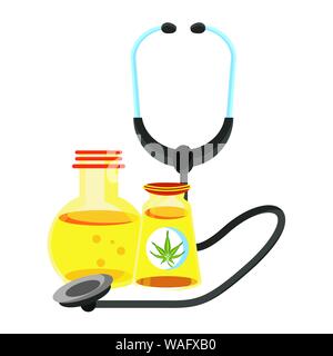 cannabis martihuana sativa hemp cartoon Stock Vector Image & Art - Alamy