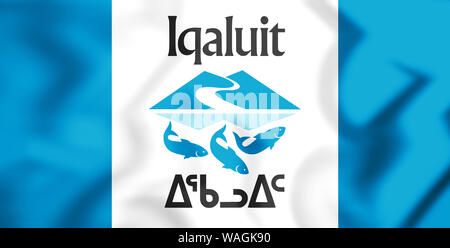 3D Nunavut Flag Stock Photo - Alamy