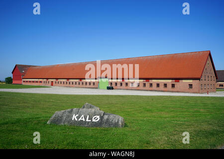 RONDE, DENMARK - CIRCA JULY 2019 Old brick house Stock Photo - Alamy