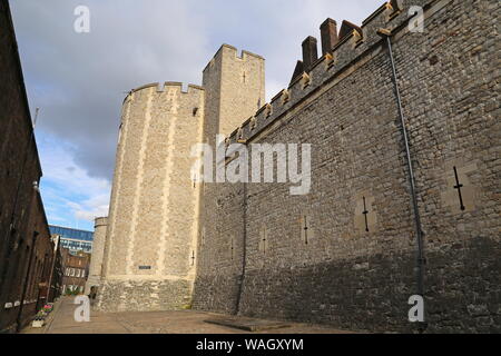 mint street Tower of London Stock Photo - Alamy