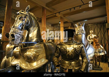 Armour from the Royal Armouries collection, White Tower, Tower of ...
