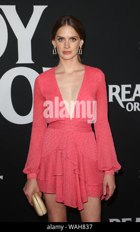 August 19, 2019, Culver City, California, USA: HANNEKE TALBOT attends ...