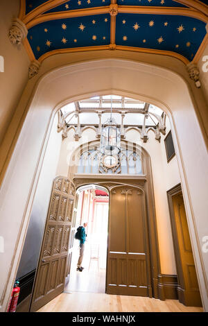 Lews Castle, built by Sir James Matheson in 1863, later owned by Lord ...
