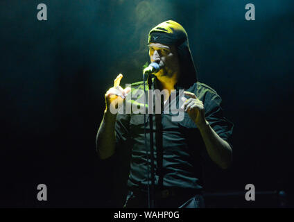 Milan Fras, Laibach lead singer Stock Photo - Alamy