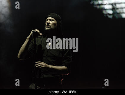 Milan Fras, Laibach lead singer Stock Photo - Alamy