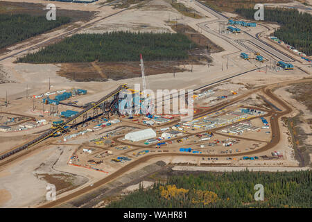 Kearl Oil Sands Project is located 70 kilometres (43.5 miles) north of ...