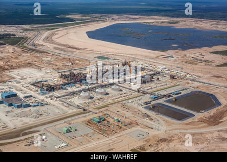 Kearl Oil Sands Project is located 70 kilometres (43.5 miles) north of ...