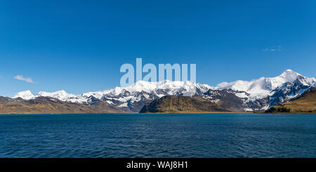 South Georgia Island Mount Paget 2935 m. high, Highest peak on South ...