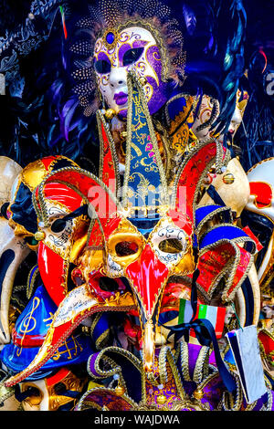 Venetian Masks Venice Italy Used since the 1200s for Carniva Masks ...