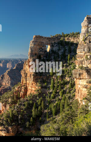 Angels Window in Grand Canyon National Park, viewed from North Rim ...