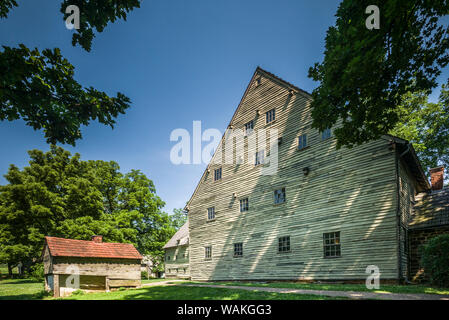 USA, Pennsylvania Dutch Country. Ephrata Cloister, monastery founded by ...