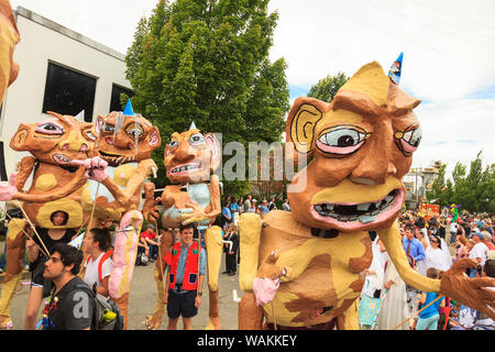 Annual Fremont Solstice Parade, Seattle, WA Stock Photo - Alamy