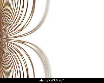 Symmetrical fractal gradient pattern background, digital artwork for ...