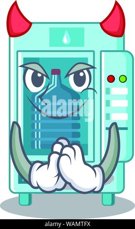 Angry water vending machine isolated the cartoon Stock Vector Image ...