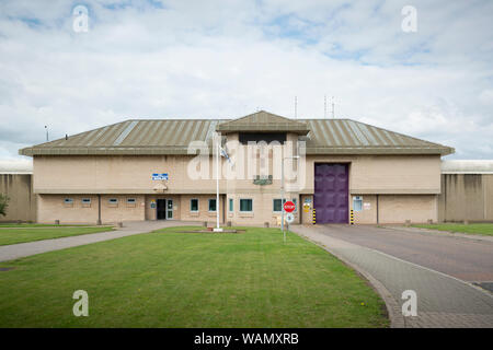Signage for HMP & YOI Moorland prison in Hatfield Woodhouse near ...