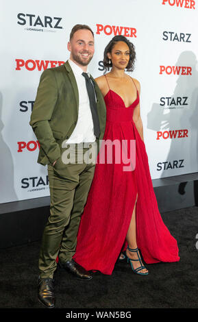 Thomas Hefferon and Cynthia Addai-Robinson attend STARZ Power Season 6 ...