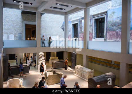 Ancient Egypt permanent exhibition at Neues Museum.The Egyptian Museum ...